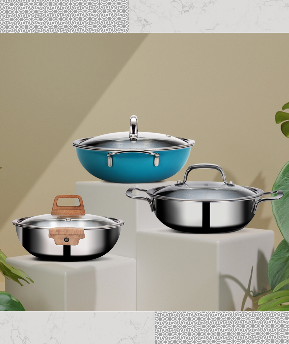 Arttdinox Stainless Steel Tawa Range