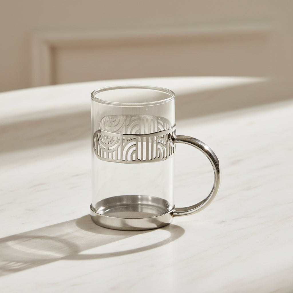 Lattice Mug Set of 2 | Arttdinox Luxury Mug Set