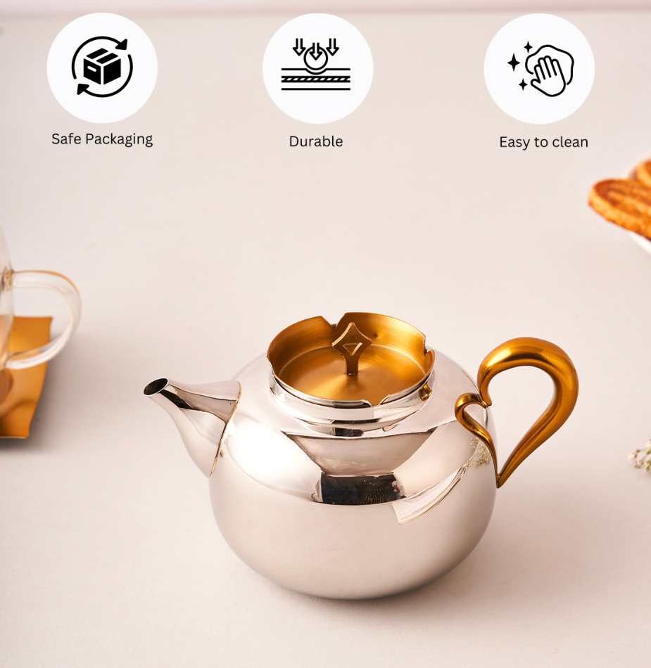 Buy Aladdin Tea Pot Set online. – arttd'inox experience