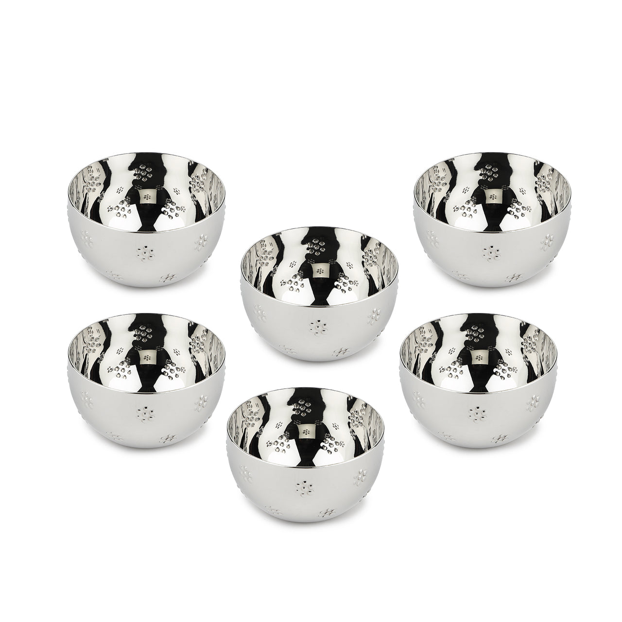 Buy Stainless Steel Katori Set Online | Steel Bowls
