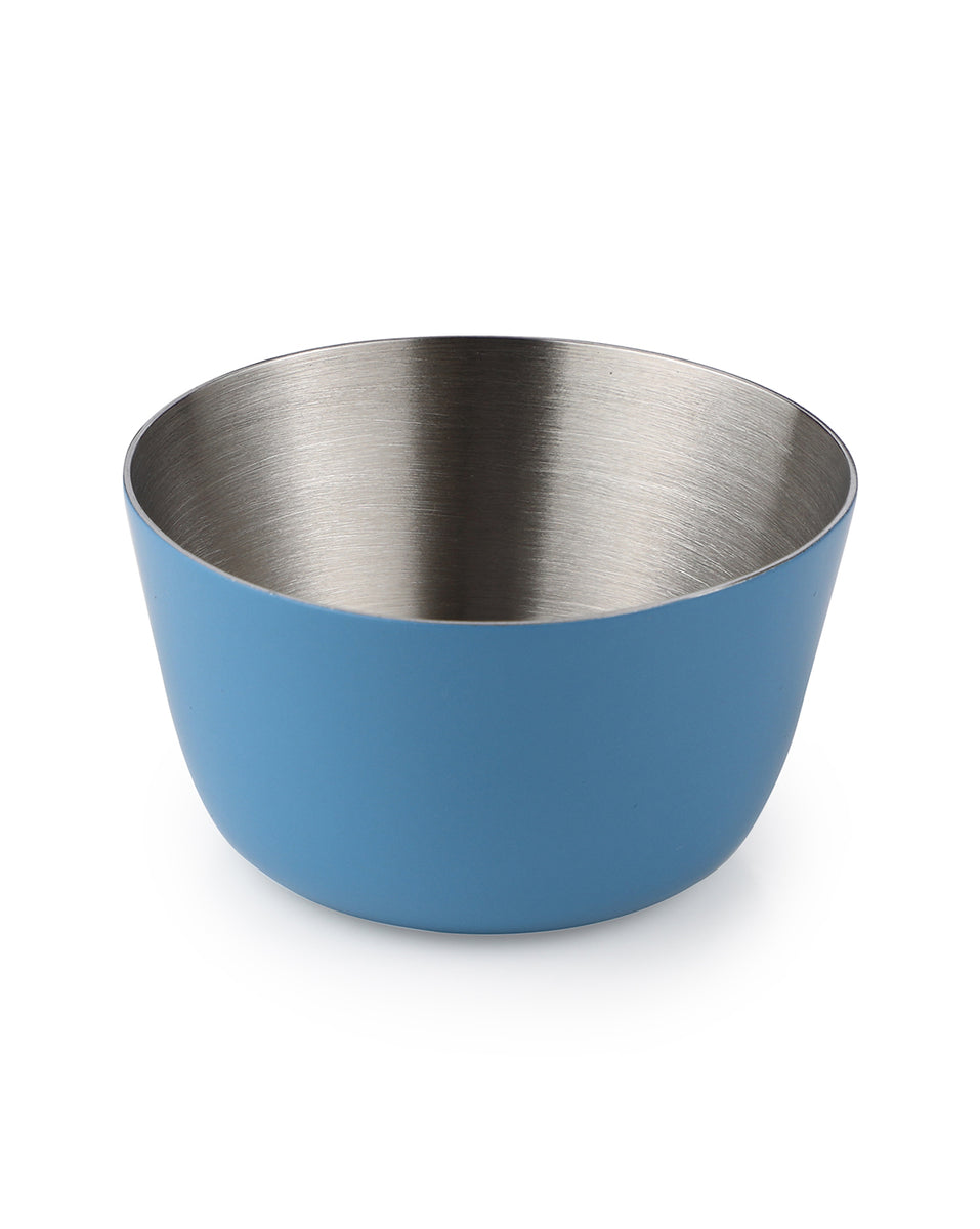 Carnival Small Blue Steel Katori for Kids – Arttd’inox